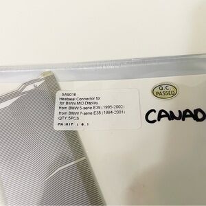 Other | Bmw E39 E38 Mid Display Pixel Repair Ribbon Cable Heatseal ...